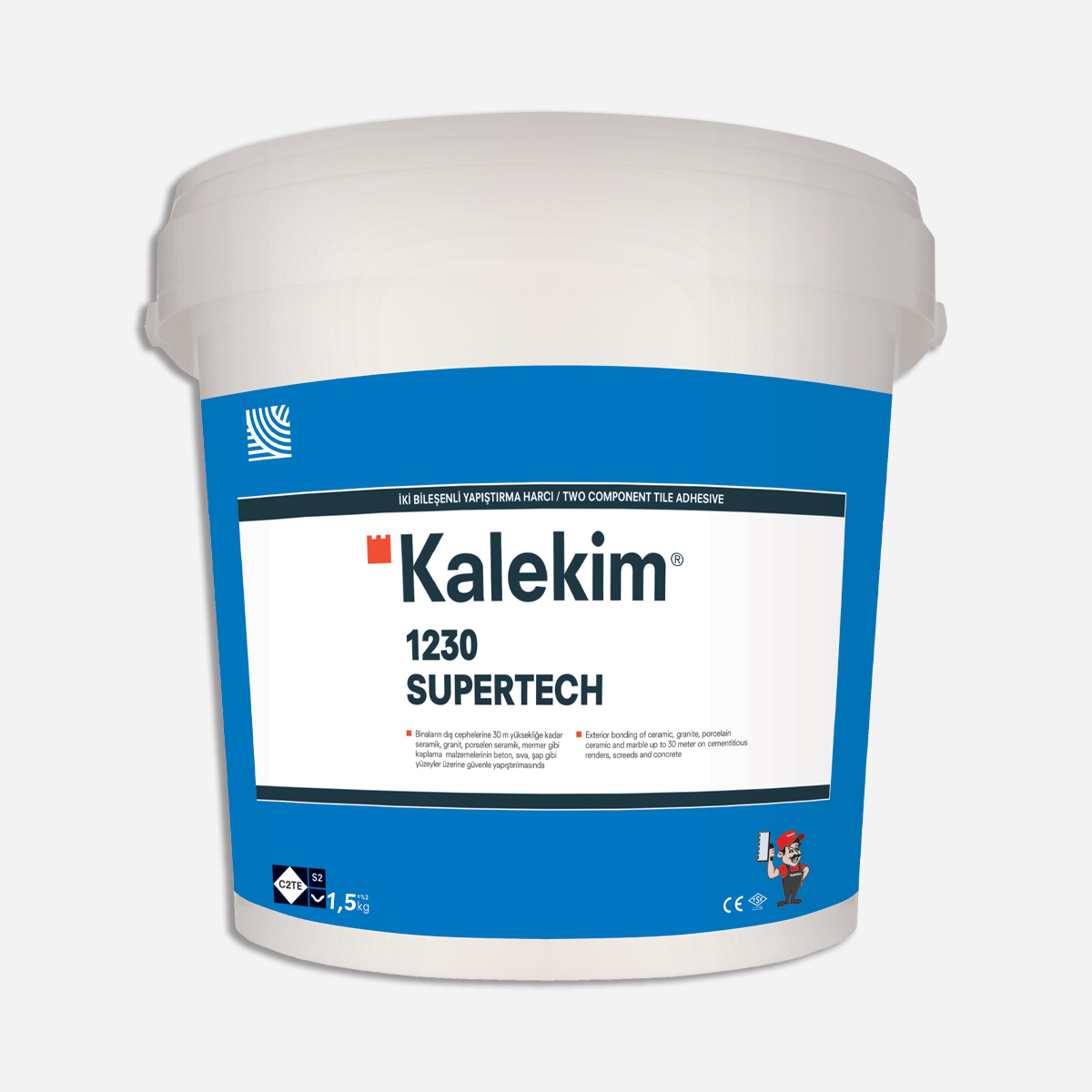 Kalekim 1201 Supertech Yapıştırıcı 1,5Kg - Bauhaus
