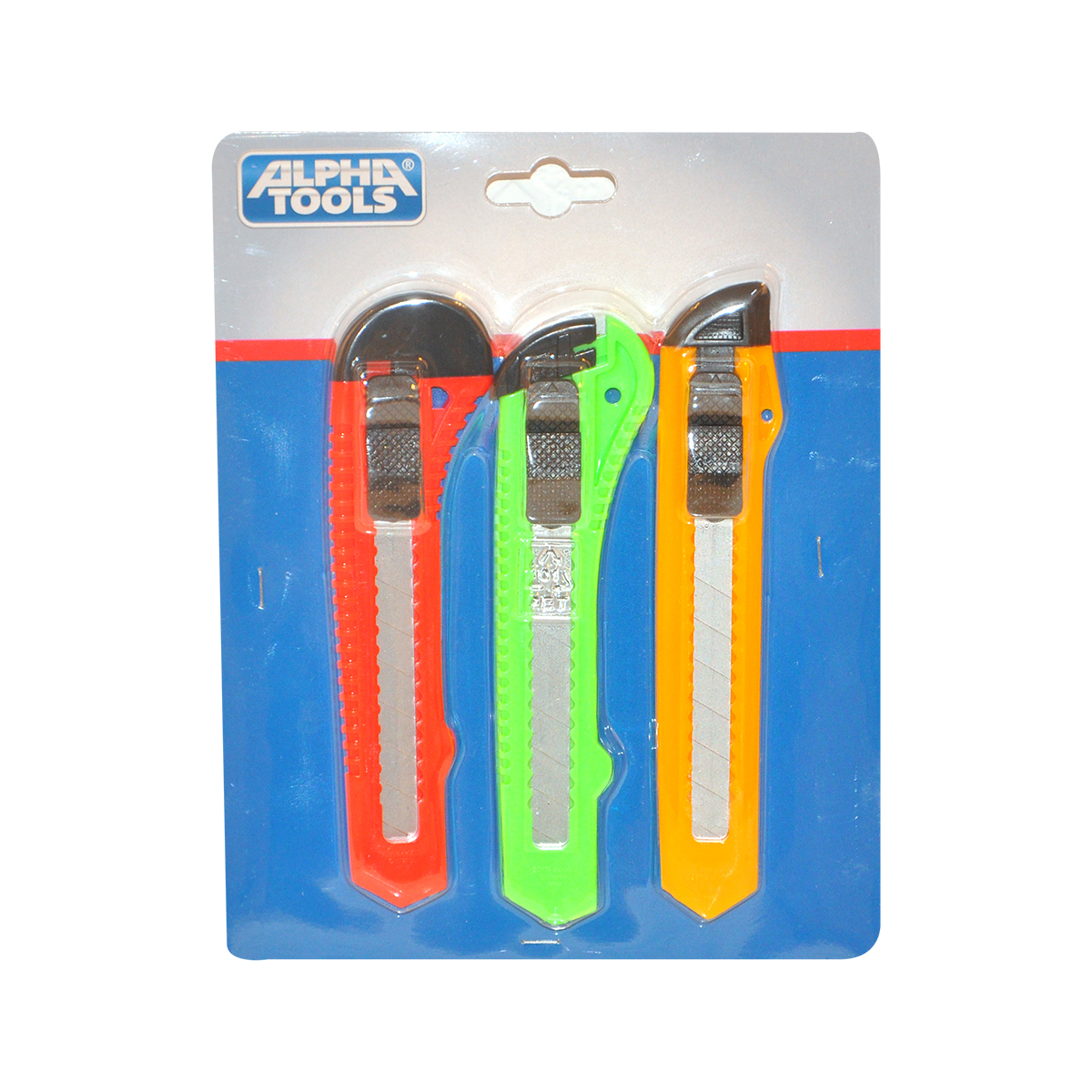 Alpha Tools 3'lü Maket Bıçağı Seti - Bauhaus