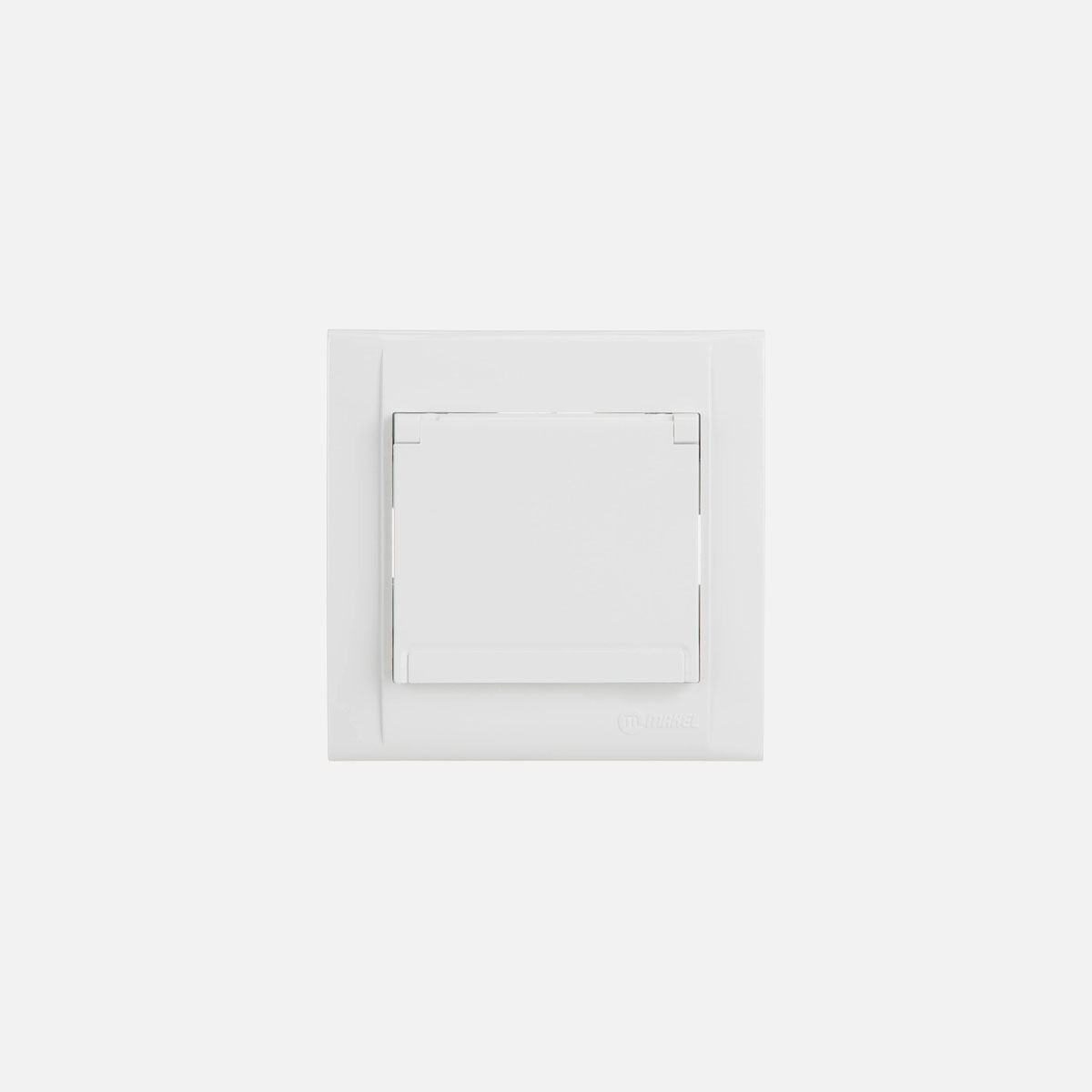 Makel Defne Kapaklı Priz Beyaz - Bauhaus