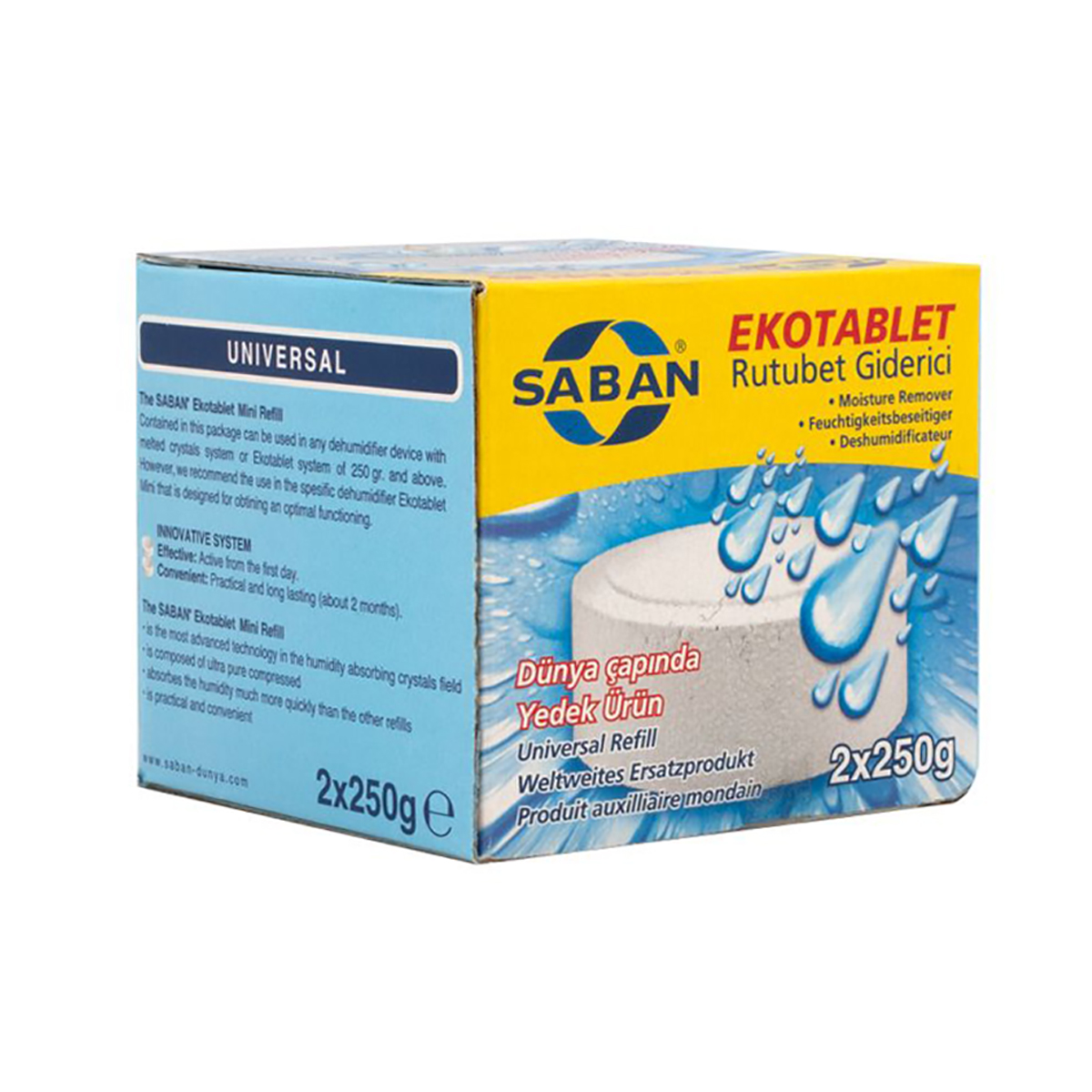 Saban Yedek Tablet Lavanta 2x250 Gr - Bauhaus