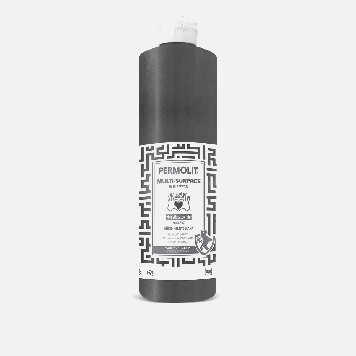 Permolit 0,5 lt Akrilik Boya Antrasit Multi Surface Permolit - Bauhaus