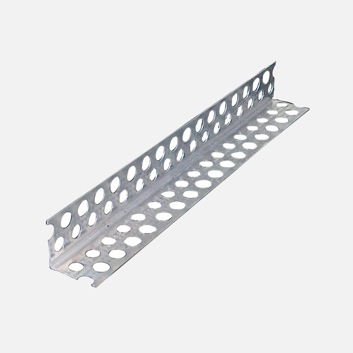 2,7 Metre Delikli Köşe Profili Galvaniz - Bauhaus