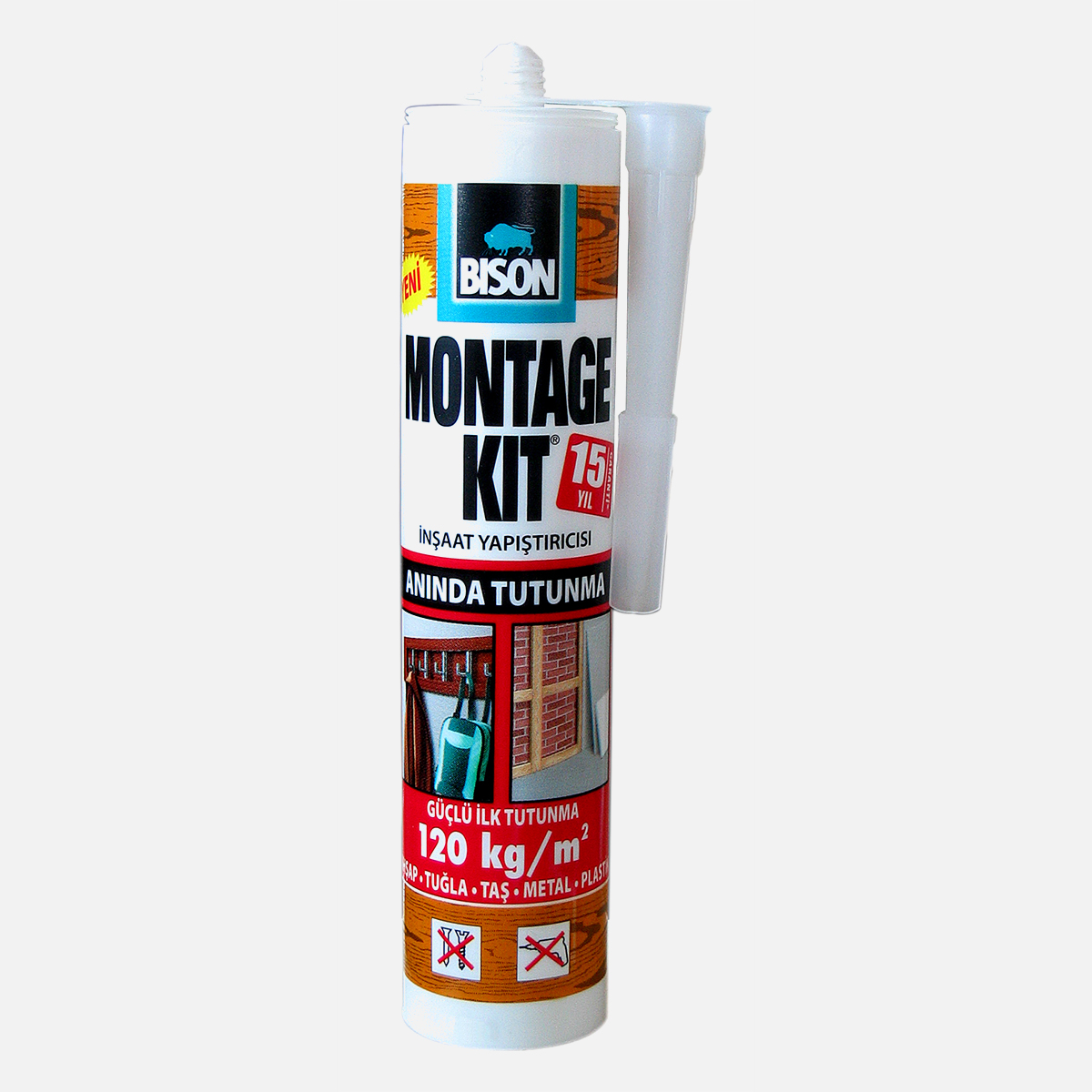 Bison Montage Kit Anında Tutunma 370 gr. Kartuş - Bauhaus