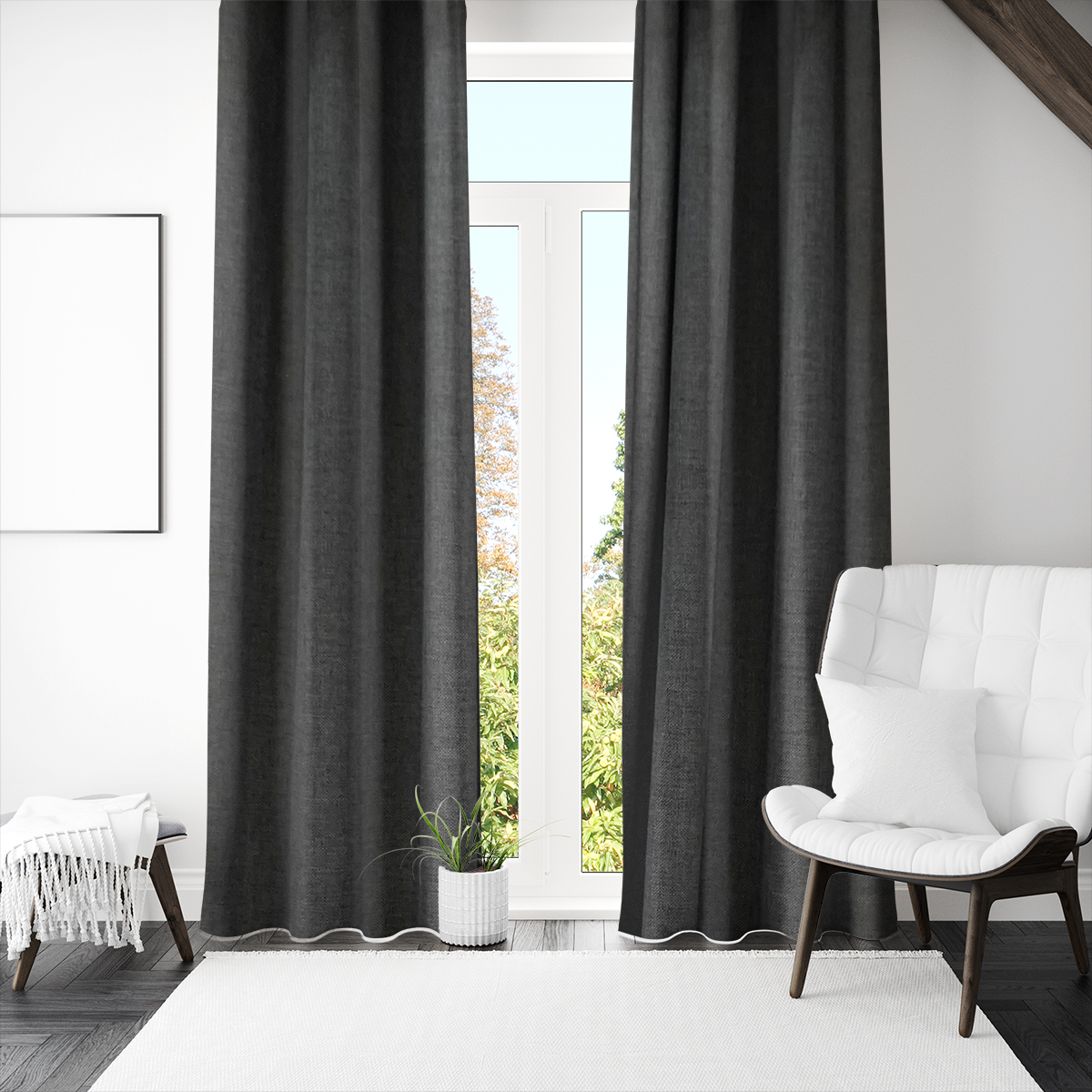 Premier Home Nadia Fon Antrasit 170 270cm - Bauhaus