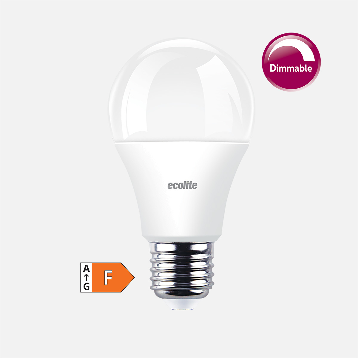 Ecolite Led Dimmerable A60 9W E27 6500K Led Ampul - Bauhaus
