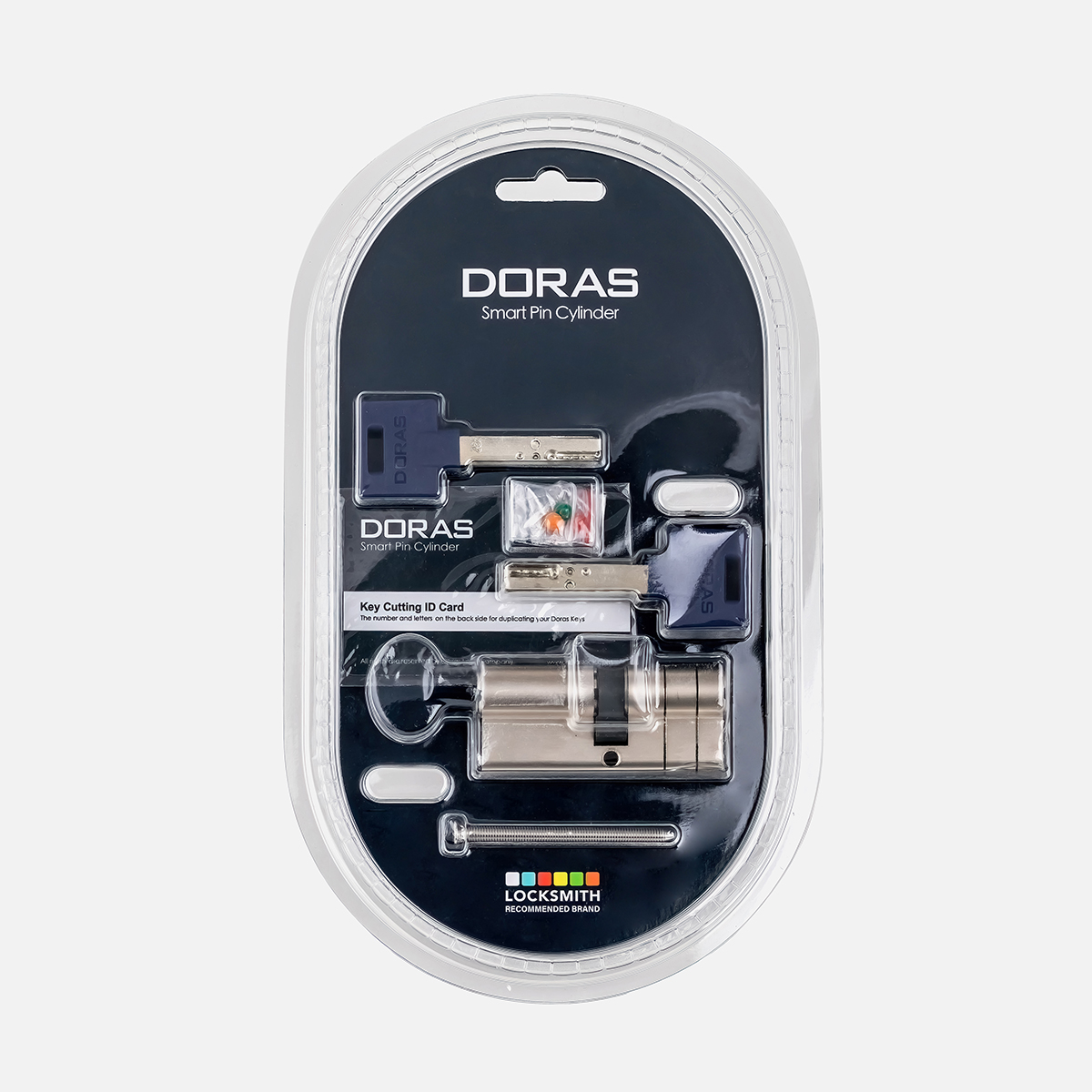 Doras 71mm Smart Pin Barel Saten-Çift Tuzaklı - Bauhaus