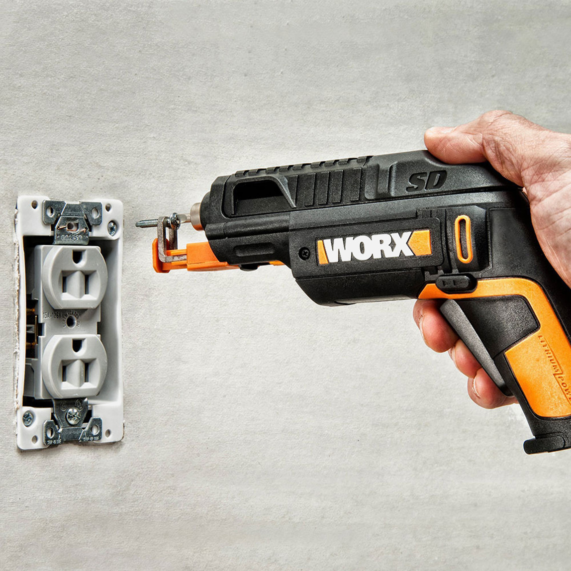Worx WX255 4 V 1.5 Ah Tek Akülü Li-ion Darbesiz Akülü Vidalama + Vida ...