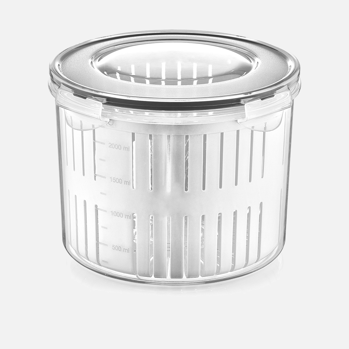 PlastArt Fresh Box Yuvarlak Süzgeçli - Bauhaus