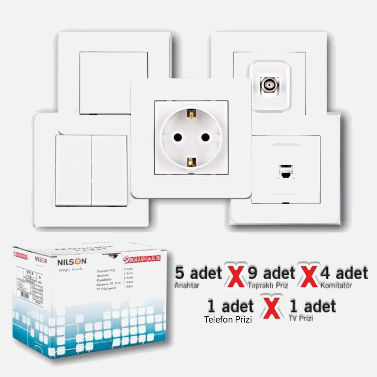 Selene Beyaz Eko Paket - Bauhaus