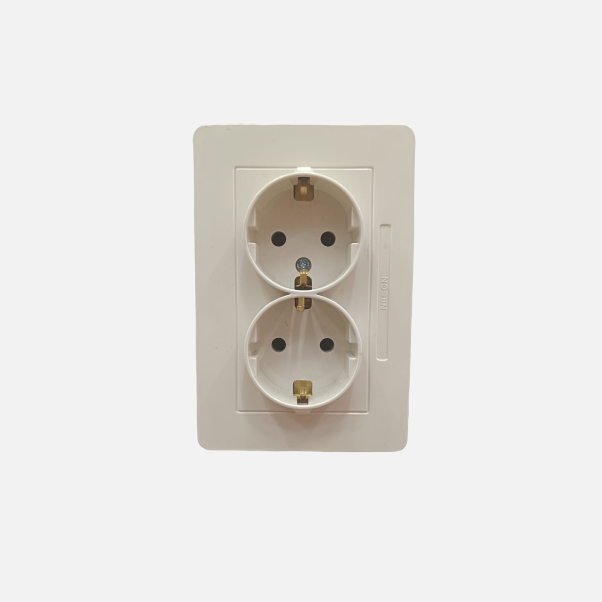 Selene Krem 2'li Priz - Bauhaus