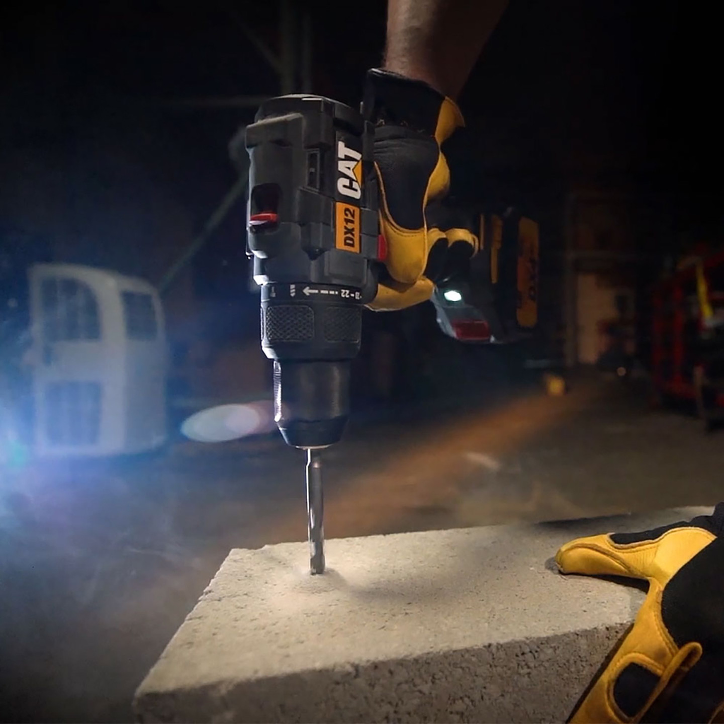 CAT DX12B 18Volt Kömürsüz Profesyonel Şarjlı Darbeli Matkap(Akü ve Şarj ...