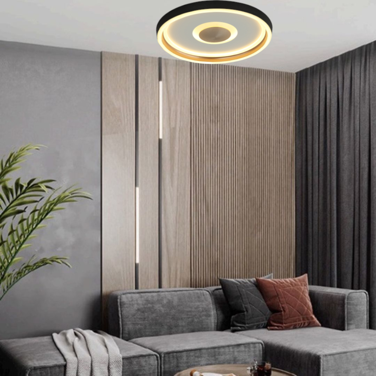 Lucea Portella Led Plafonyer 40cm - Bauhaus