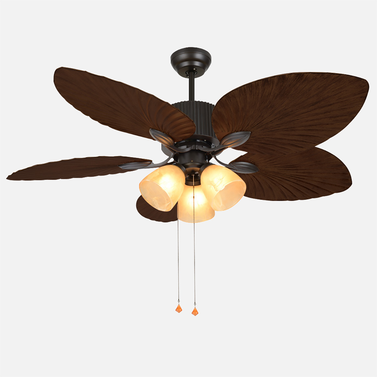 Dlc Oklahoma Koyu Kahverengi 132 cm Tavan Vantilatörü - Bauhaus