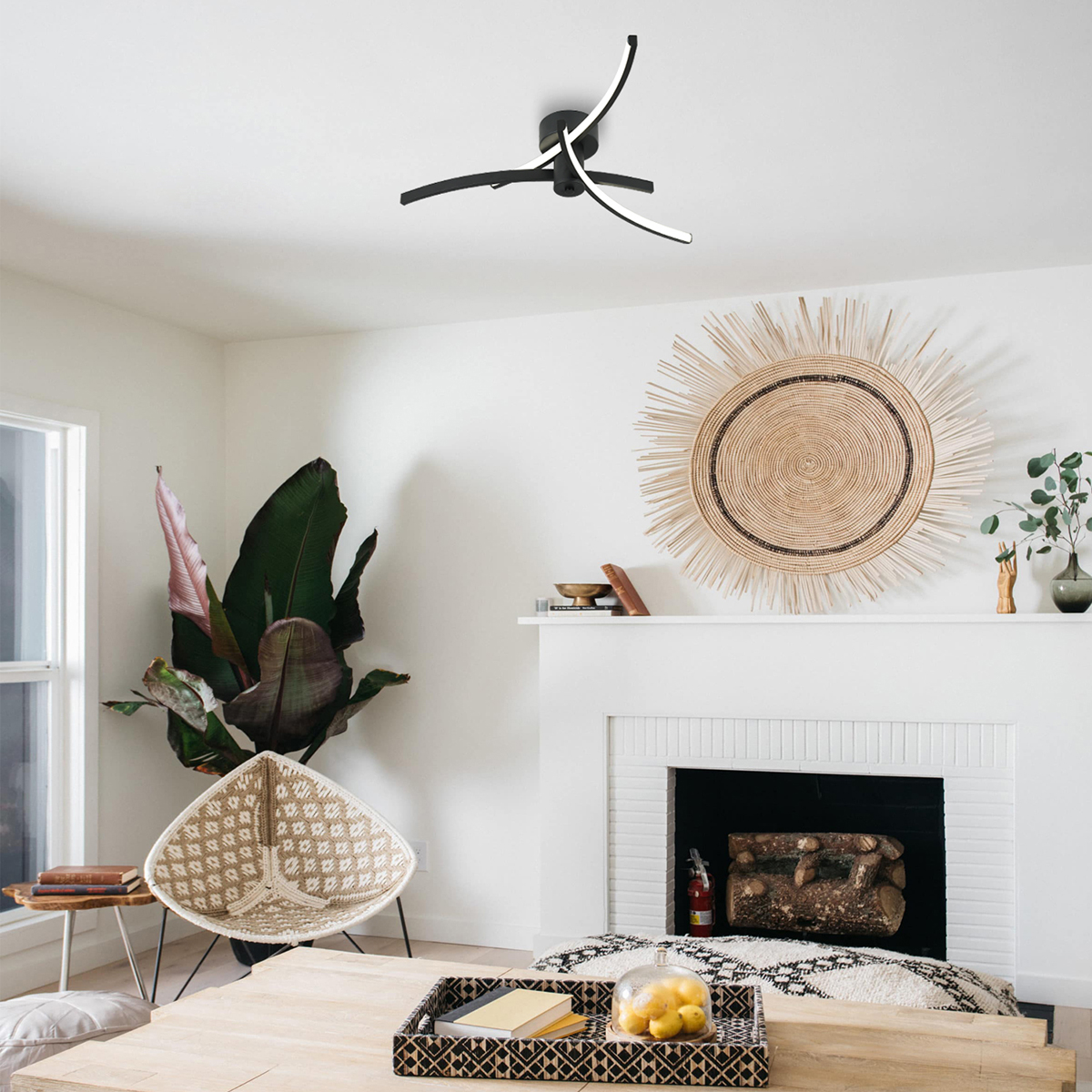 Lucea Tonna Üçlü Led Plafonyer - Bauhaus