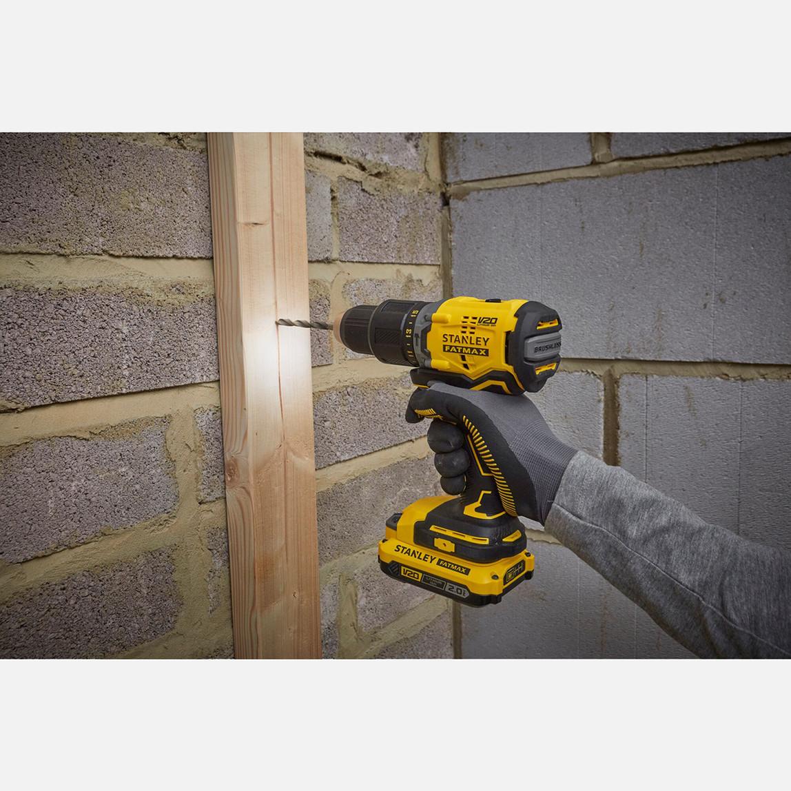 Stanley SFMCK217M1S-QW 18V Akülü Darbeli Matkap ve Somun Sıkma 2'li ...