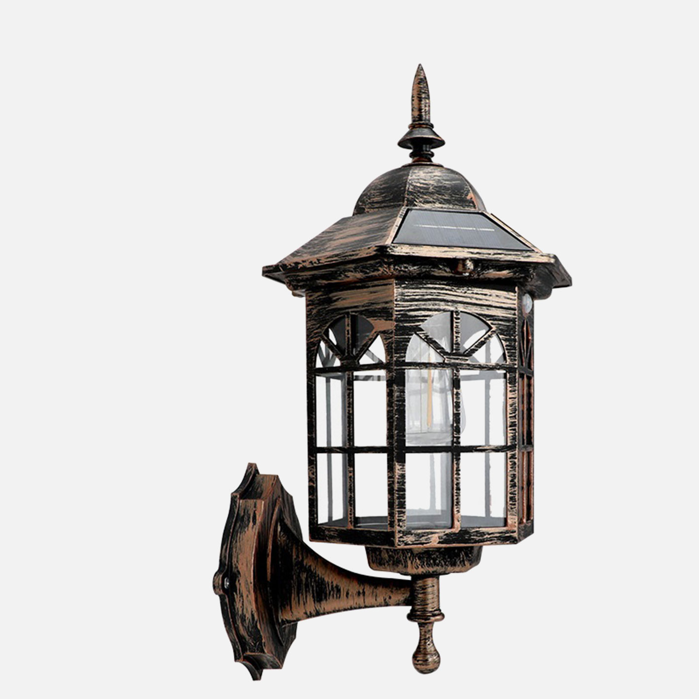 Fener Ampul Görünümlü Solar Led Aplik - Bauhaus