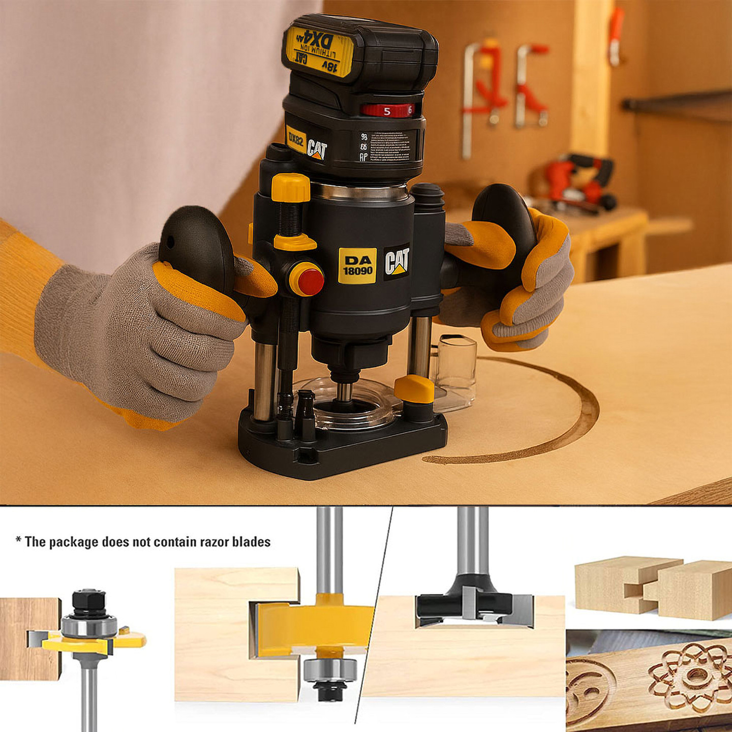 CAT DX82B.3 18Volt Şarjlı Kömürsüz 6mm Devir Ayarlı Profesyonel Avuç ...