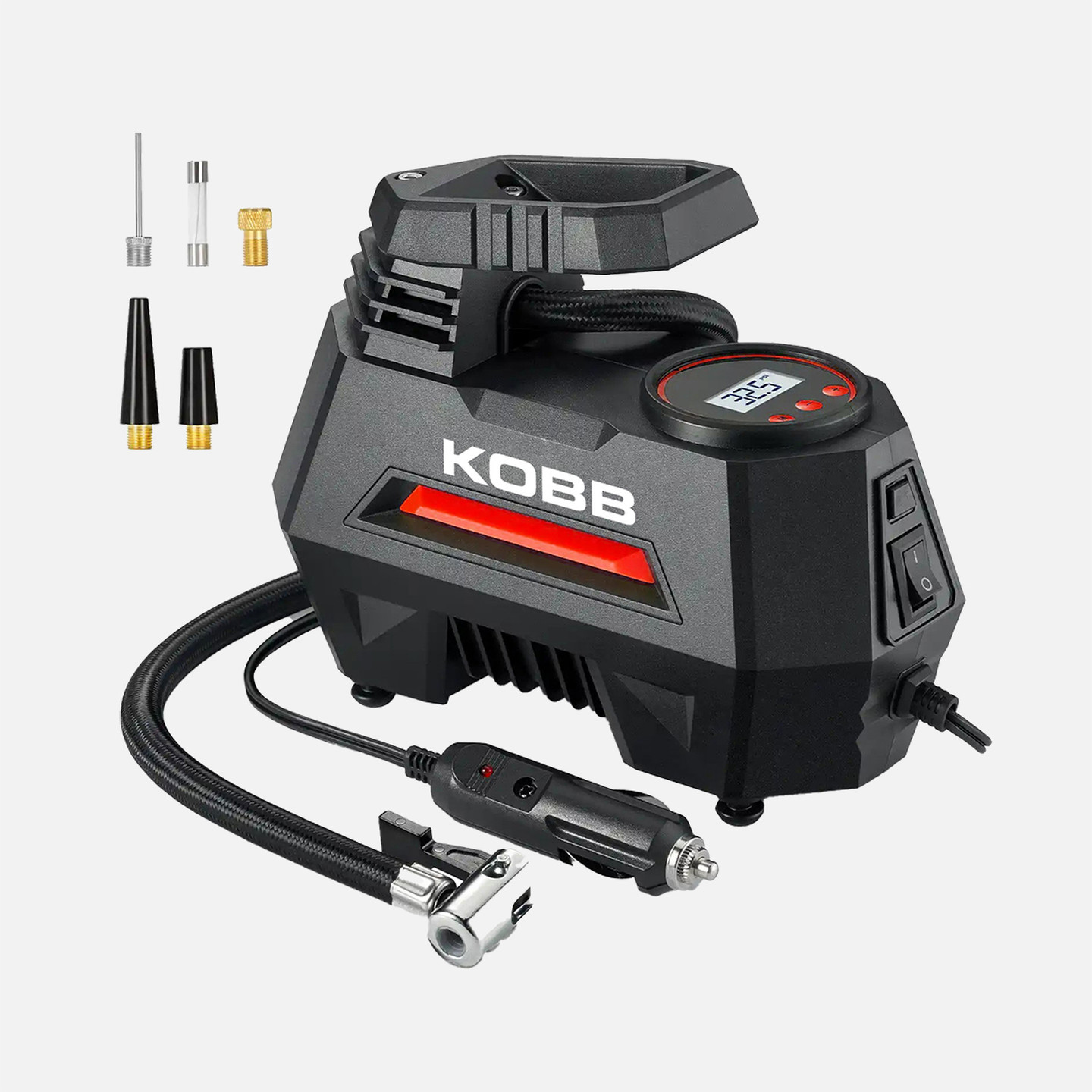 KOBB KB180 12Volt 150 PSI Ayarlanabilir Dijital Basınç Göstergeli ...